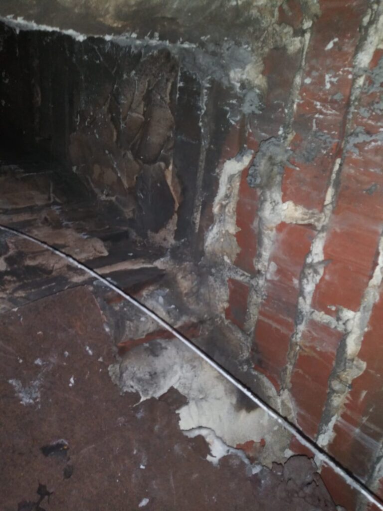 Parging Chimney 3/3/20 - Masters Chimney & Hearth