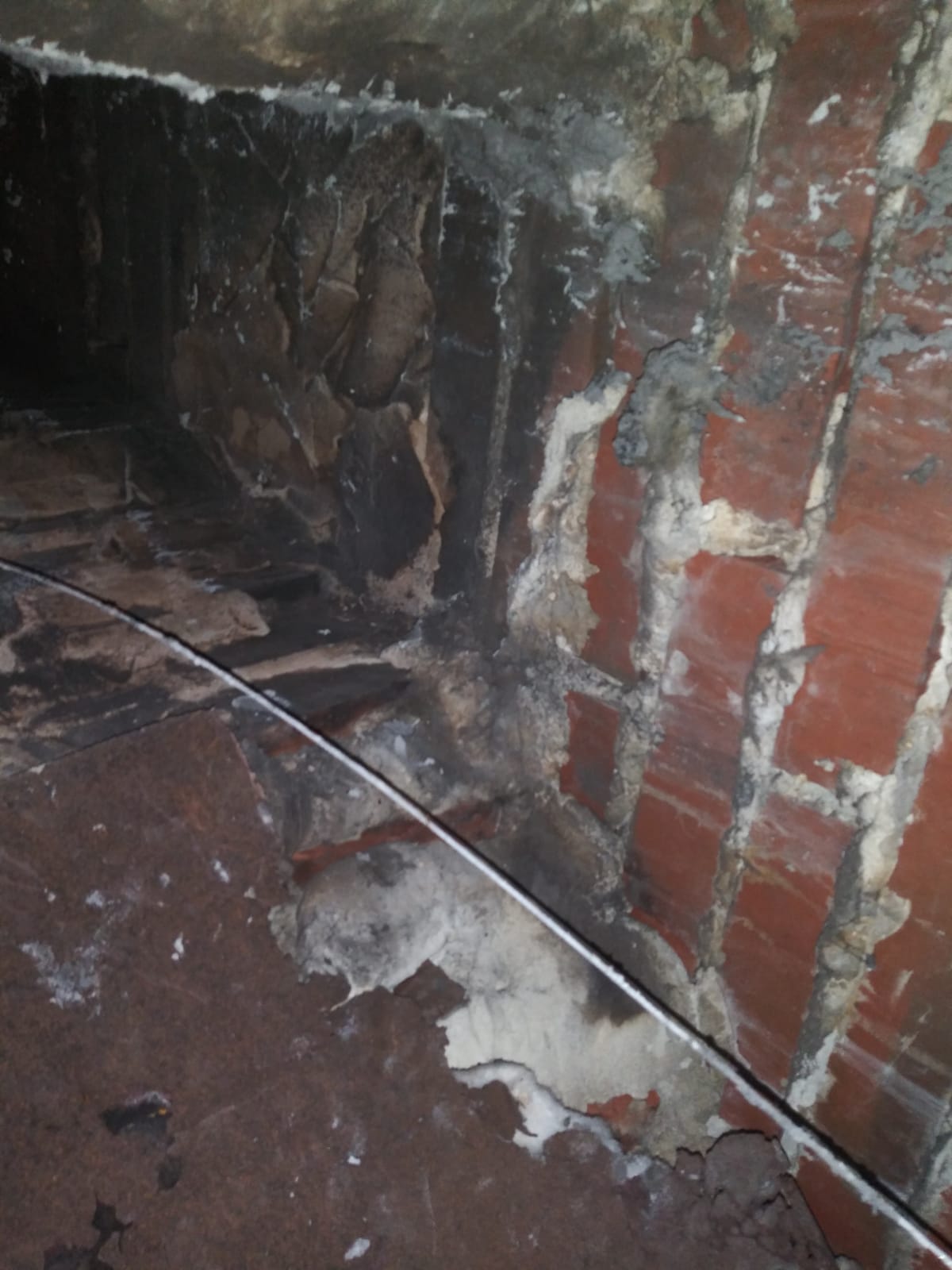 Parging Chimney 3/3/20 - Masters Chimney & Hearth