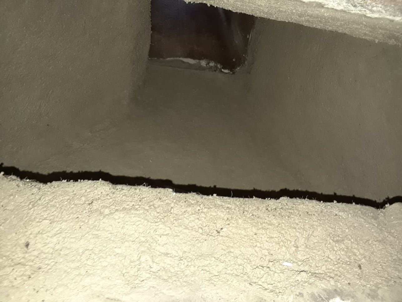 Parging Chimney 11/21/19 - Masters Chimney & Hearth