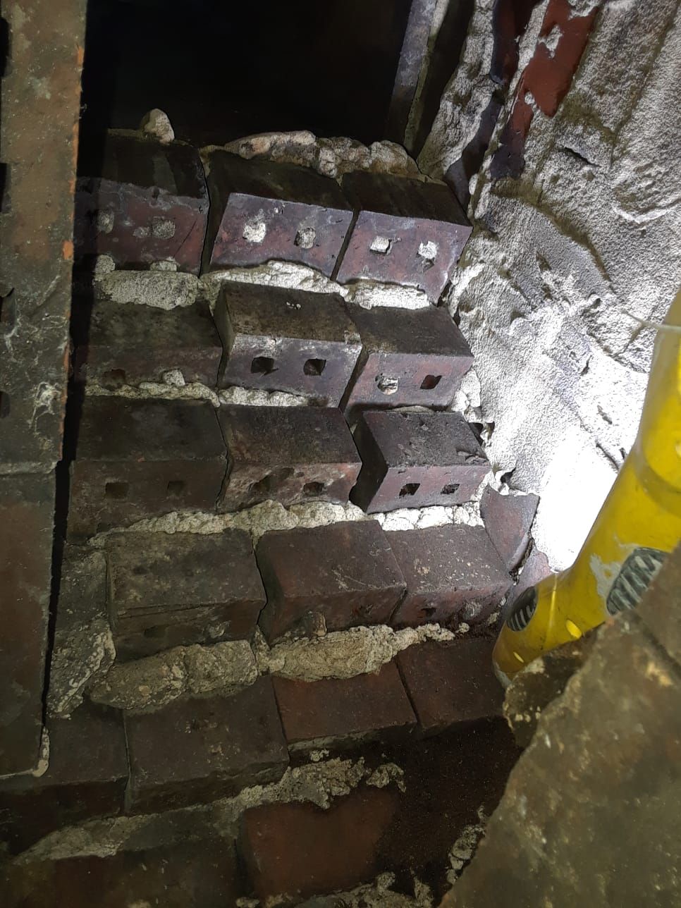 Parging Chimney 11/21/19 - Masters Chimney & Hearth