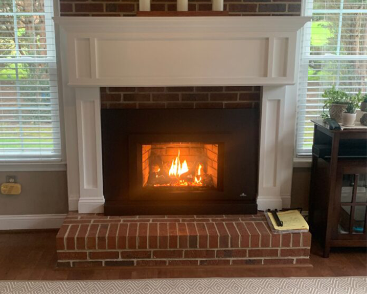 Napoleon X3 Oakville with Riser - Masters Chimney & Hearth
