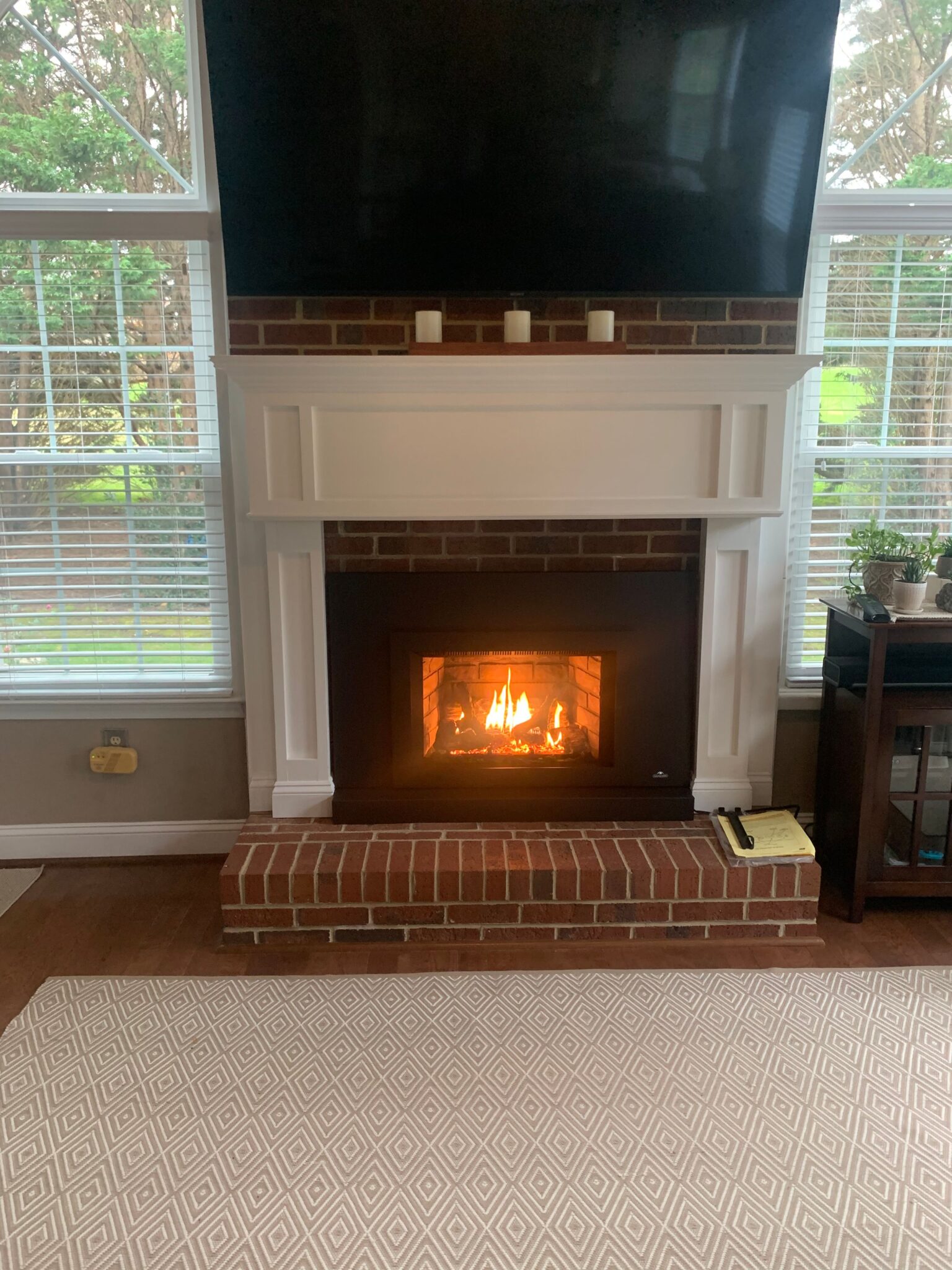 Napoleon X3 Oakville with Riser - Masters Chimney & Hearth